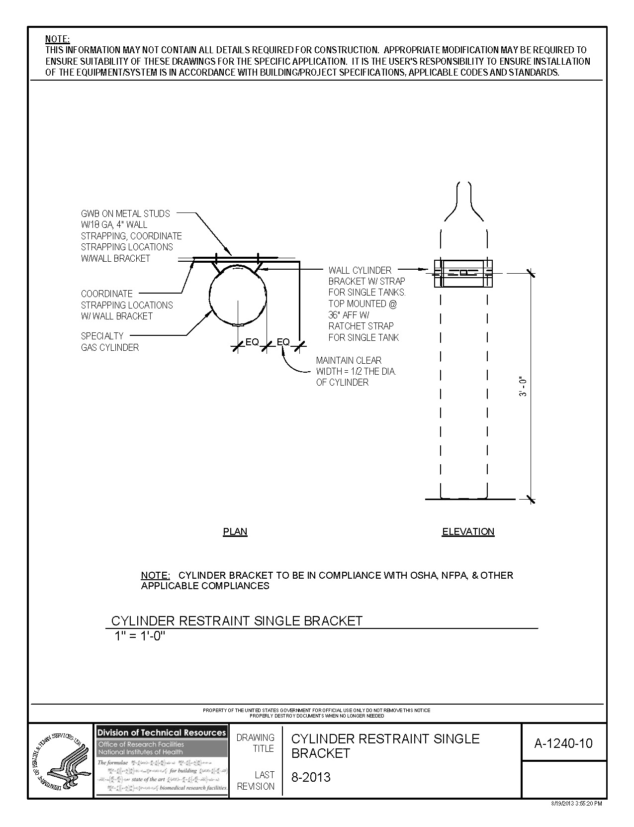 NIH Standard CAD Details